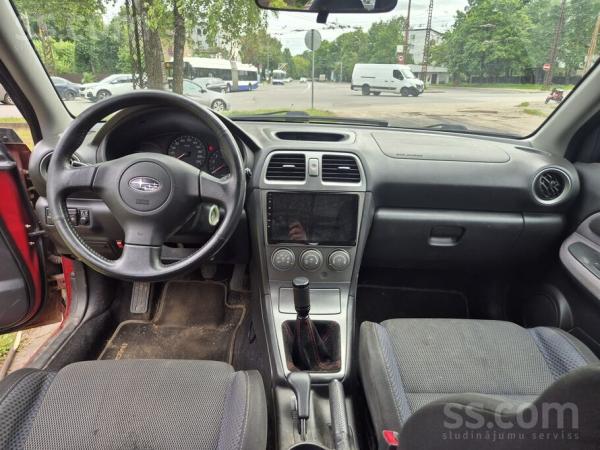 Sarkans Subaru Impreza 2007 Rīga, ar dzinēja tilpumu 2.00 L un nobraukumu 230 tūkst. km par 2100 €, foto 6 vietnē AUTOMOTO.COM.LV