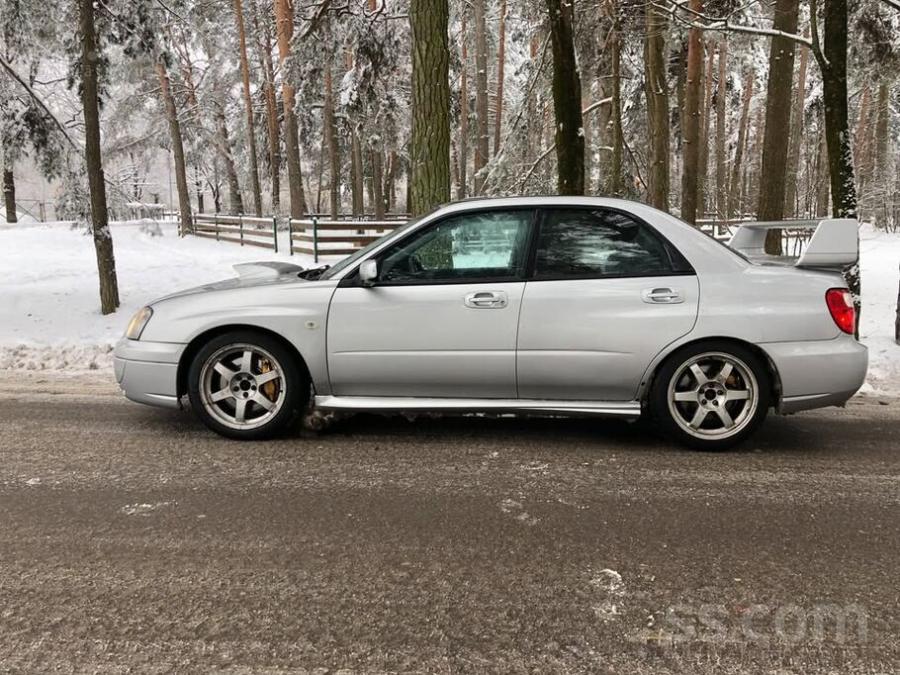 Subaru Impreza 2003 in Riga, with an engine capacity of 2.50 L and mileage of 93 thousand km for 18555 €, photo 1 on AUTOMOTO.COM.LV