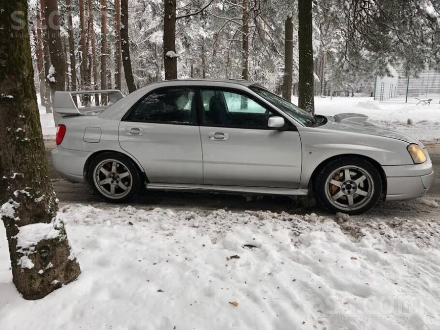 Subaru Impreza 2003 in Riga, with an engine capacity of 2.50 L and mileage of 93 thousand km for 18555 €, photo 4 on AUTOMOTO.COM.LV