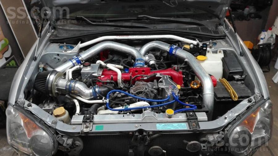 Subaru Impreza 2003 in Riga, with an engine capacity of 2.50 L and mileage of 93 thousand km for 18555 €, photo 9 on AUTOMOTO.COM.LV