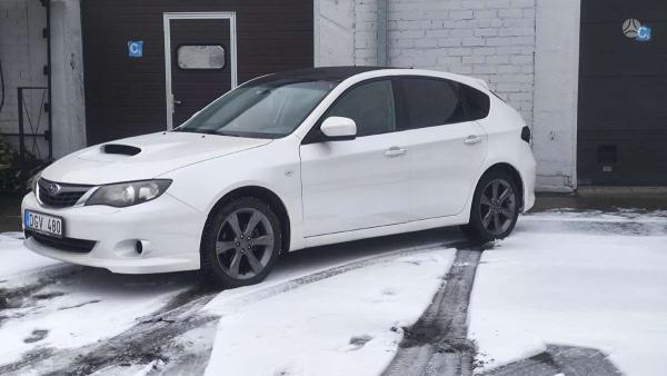 Balts Subaru Impreza 2007 Viļņa, ar dzinēja tilpumu 1.99 L un nobraukumu 303 tūkst. km par 3250 €, foto 2 vietnē AUTOMOTO.COM.LV