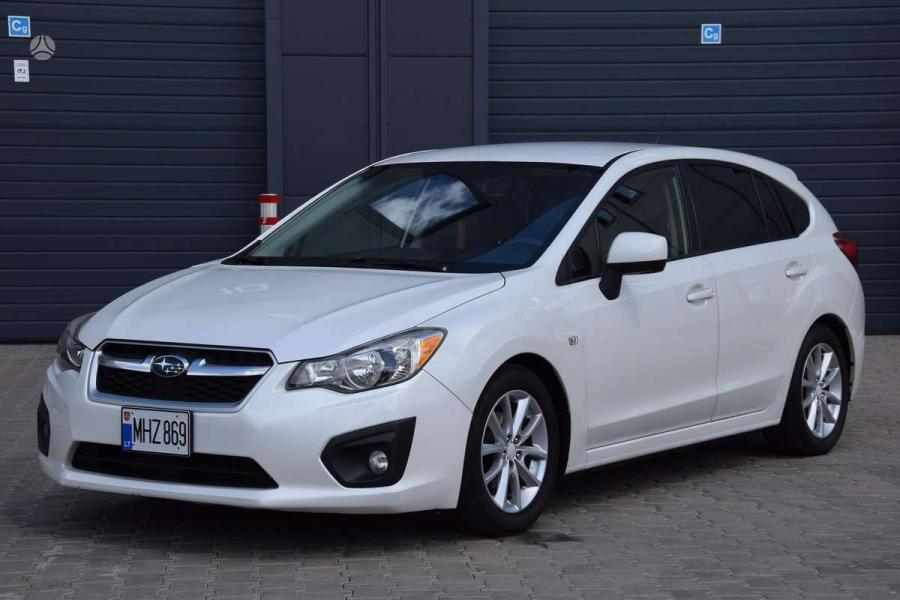 Balts Subaru Impreza 2012 Viļņa, ar dzinēja tilpumu 2.00 L un nobraukumu 274 tūkst. km par 4400 €, foto 5 vietnē AUTOMOTO.COM.LV