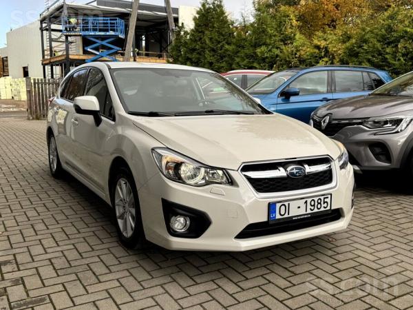 White Subaru Impreza 2013 in Riga, with an engine capacity of 1.60 L and mileage of 189 thousand km for 7300 €, photo 2 on AUTOMOTO.COM.LV