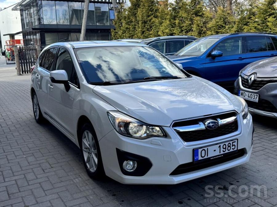 Balts Subaru Impreza 2013 Rīga, ar dzinēja tilpumu 1.60 L un nobraukumu 189 tūkst. km par 6700 €, foto 3 vietnē AUTOMOTO.COM.LV