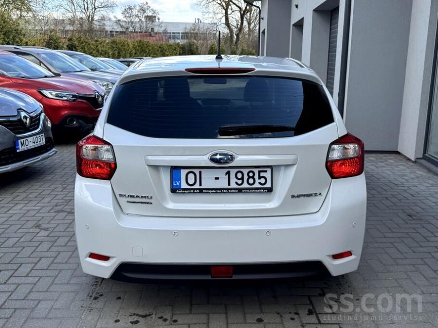 Balts Subaru Impreza 2013 Rīga, ar dzinēja tilpumu 1.60 L un nobraukumu 189 tūkst. km par 6700 €, foto 6 vietnē AUTOMOTO.COM.LV
