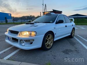 Subaru Impreza 1999 Rīga vietnē Balts Subaru Impreza 1999 Rīga, ar dzinēja tilpumu 2.00 L un nobraukumu 165 tūkst. km par 25000 €, foto 1 vietnē AUTOMOTO.COM.LV