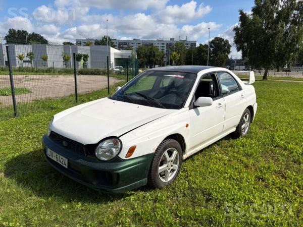 Balts Subaru Impreza 2002 Rīga, ar dzinēja tilpumu 2.00 L un nobraukumu 0 tūkst. km par 1290 €, foto 1 vietnē AUTOMOTO.COM.LV