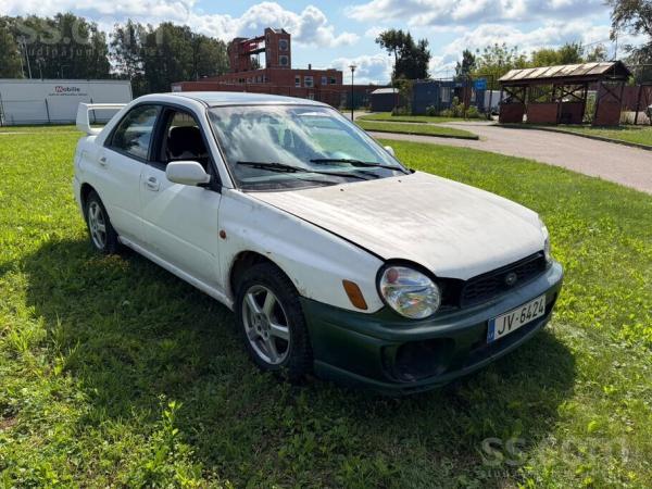 Balts Subaru Impreza 2002 Rīga, ar dzinēja tilpumu 2.00 L un nobraukumu 0 tūkst. km par 1290 €, foto 2 vietnē AUTOMOTO.COM.LV