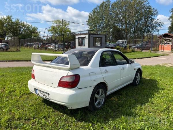 Balts Subaru Impreza 2002 Rīga, ar dzinēja tilpumu 2.00 L un nobraukumu 0 tūkst. km par 1290 €, foto 3 vietnē AUTOMOTO.COM.LV