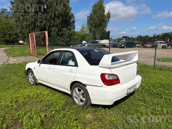 Balts Subaru Impreza 2002 Rīga, ar dzinēja tilpumu 2.00 L un nobraukumu 0 tūkst. km par 1290 €, foto 4 vietnē AUTOMOTO.COM.LV