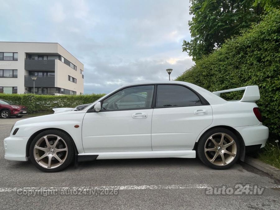 Balts Subaru Impreza 2003 Tallina, ar dzinēja tilpumu 2.00 L un nobraukumu 0 tūkst. km par 7999 €, foto 4 vietnē AUTOMOTO.COM.LV