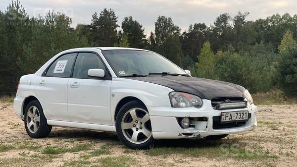 Balts Subaru Impreza 2004 Rīga, ar dzinēja tilpumu 2.00 L un nobraukumu 236 tūkst. km par 2000 €, foto 1 vietnē AUTOMOTO.COM.LV