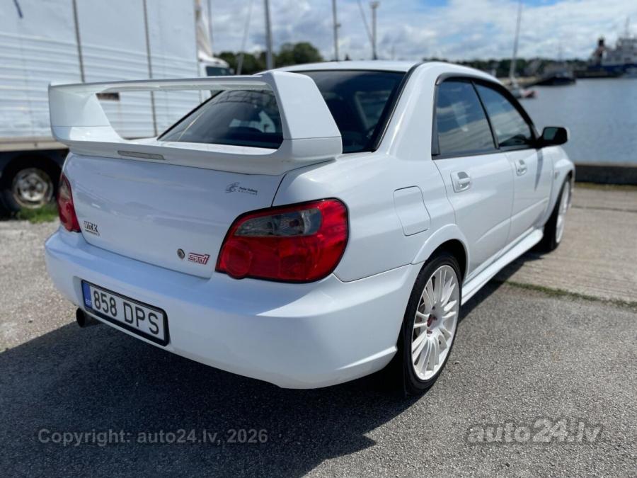 Balts Subaru Impreza 2005 Tallina, ar dzinēja tilpumu 2.00 L un nobraukumu 243 tūkst. km par 18900 €, foto 4 vietnē AUTOMOTO.COM.LV