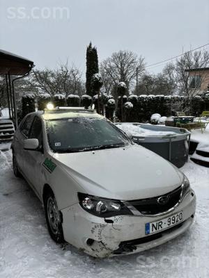 White Subaru Impreza 2008 in Riga, with an engine capacity of 2.00 L and mileage of 180 thousand km for 1500 €, photo  on AUTOMOTO.COM.LV