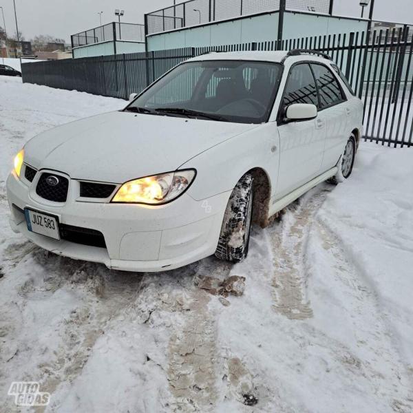 White Subaru Impreza 2006 in Jonava, with an engine capacity of 1.50 L and mileage of 249 thousand km for 1800 €, photo 7 on AUTOMOTO.COM.LV