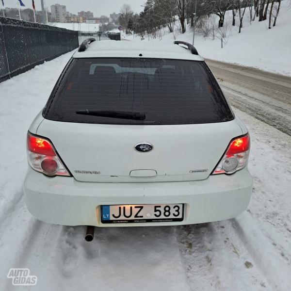 White Subaru Impreza 2006 in Jonava, with an engine capacity of 1.50 L and mileage of 249 thousand km for 1800 €, photo 10 on AUTOMOTO.COM.LV