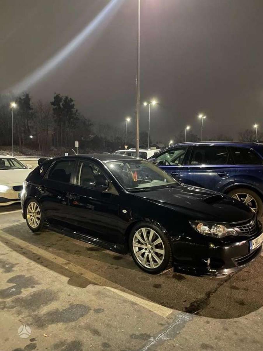 Melns Subaru Impreza WRX 2007 Kauņa, ar dzinēja tilpumu 2.46 L un nobraukumu 320 tūkst. km par 6500 €, foto 10 vietnē AUTOMOTO.COM.LV