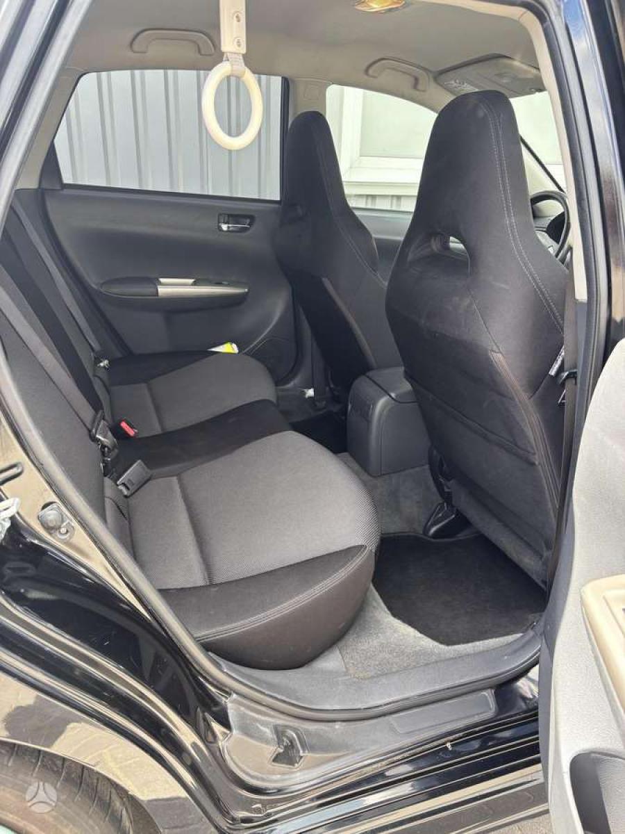 Melns Subaru Impreza WRX 2007 Kauņa, ar dzinēja tilpumu 2.46 L un nobraukumu 320 tūkst. km par 6500 €, foto 14 vietnē AUTOMOTO.COM.LV