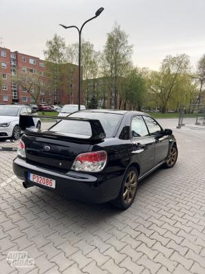 Black Subaru Impreza WRX 2006 in Klaipeda, with an engine capacity of 2.50 L and mileage of 280 thousand km for 6200 €, photo 6 on AUTOMOTO.COM.LV