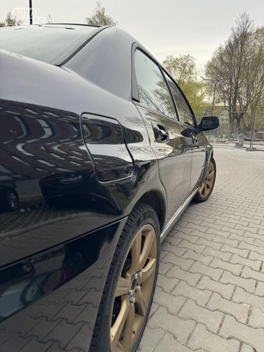 Black Subaru Impreza WRX 2006 in Klaipeda, with an engine capacity of 2.50 L and mileage of 280 thousand km for 6200 €, photo 7 on AUTOMOTO.COM.LV