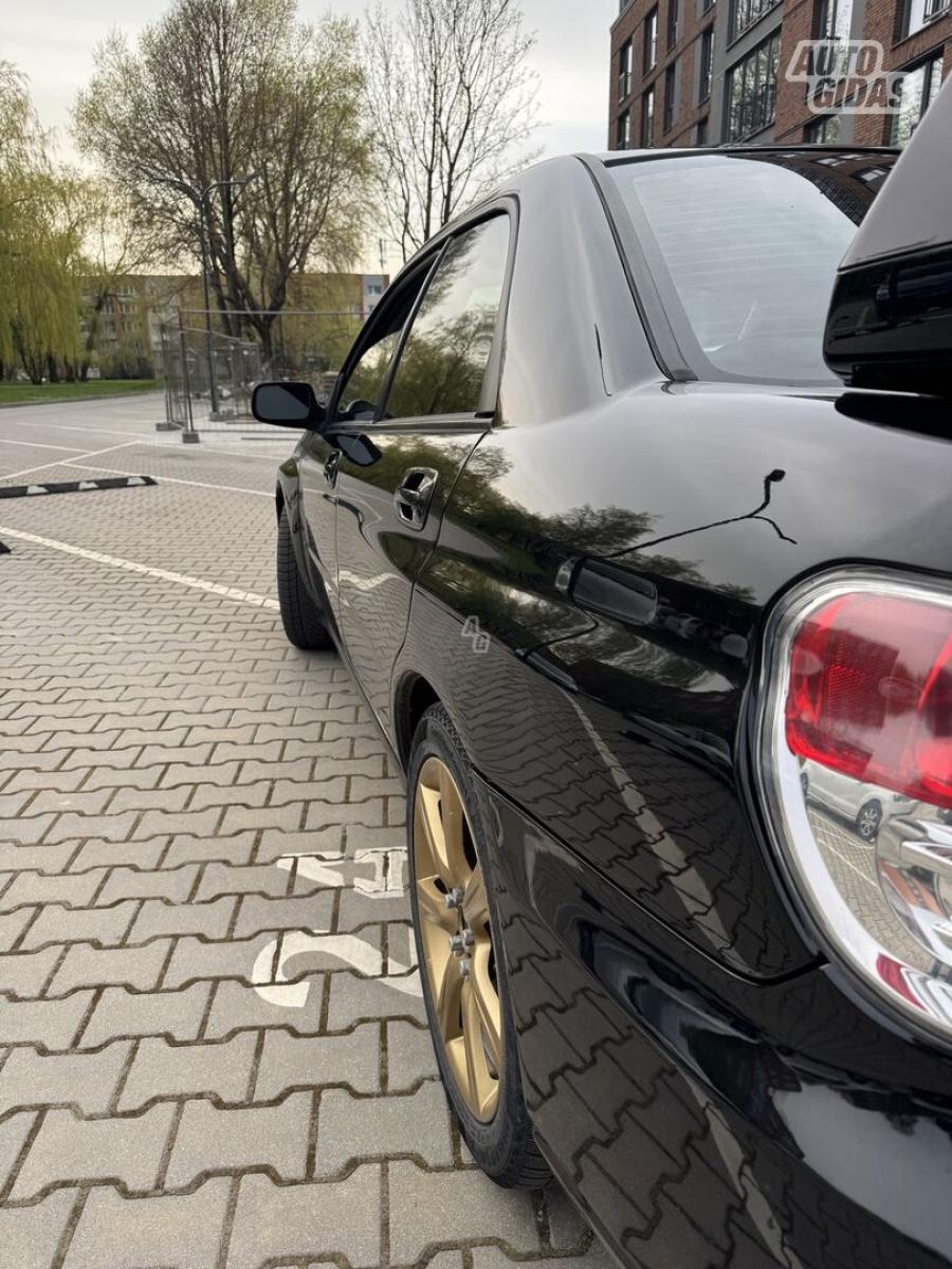 Black Subaru Impreza WRX 2006 in Klaipeda, with an engine capacity of 2.50 L and mileage of 280 thousand km for 6200 €, photo 8 on AUTOMOTO.COM.LV