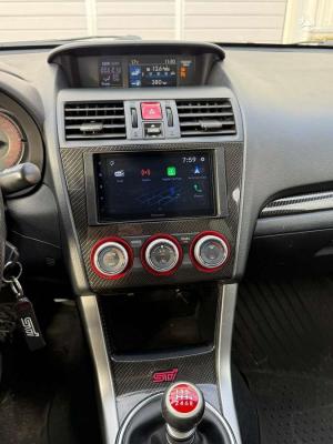 Black Subaru Impreza WRX 2015 in Riga, with an engine capacity of 2.50 L and mileage of 150 thousand km for 22000 €, photo 16 on AUTOMOTO.COM.LV