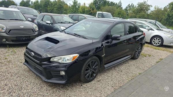 Black Subaru Impreza WRX 2018 in Kaunas, with an engine capacity of 2.00 L and mileage of 195 thousand km for 13900 €, photo 5 on AUTOMOTO.COM.LV