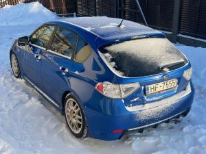 Blue Subaru Impreza WRX 2008 in Riga, with an engine capacity of 2.46 L and mileage of 173 thousand km for 9000 €, photo 2 on AUTOMOTO.COM.LV