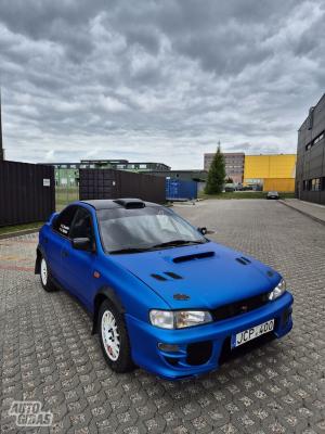 Blue Subaru Impreza WRX 1998 in Kaunas, with an engine capacity of 3.00 L and mileage of 199 thousand km for 15000 €, photo  on AUTOMOTO.COM.LV