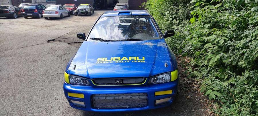 Zils Subaru Impreza WRX 2000 Šauļi, ar dzinēja tilpumu 3.00 L un nobraukumu 2 tūkst. km par 10950 €, foto 1 vietnē AUTOMOTO.COM.LV