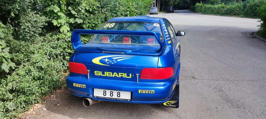 Zils Subaru Impreza WRX 2000 Šauļi, ar dzinēja tilpumu 3.00 L un nobraukumu 2 tūkst. km par 10950 €, foto 7 vietnē AUTOMOTO.COM.LV