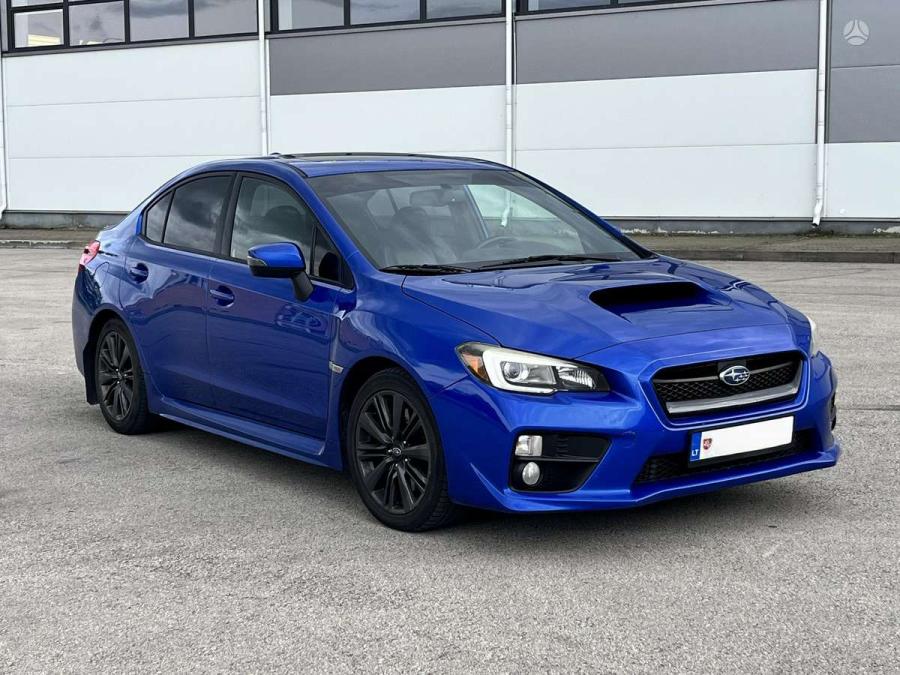 Синий Субару Impreza WRX 2015 в Каунас, объемом двигателя 2.00 л и пробегом 246 тыс. км за 15500 €, фото 1 на AUTOMOTO.COM.LV