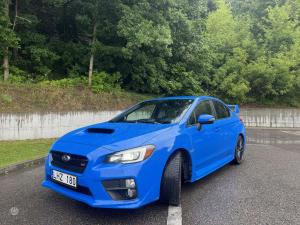 Zils Subaru Impreza WRX 2015 Viļņa, ar dzinēja tilpumu 2.46 L un nobraukumu 132 tūkst. km par 17000 €, foto  vietnē AUTOMOTO.COM.LV