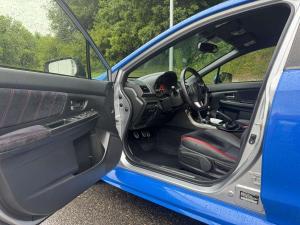 Blue Subaru Impreza WRX 2015 in Vilnius, with an engine capacity of 2.46 L and mileage of 132 thousand km for 17000 €, photo 8 on AUTOMOTO.COM.LV