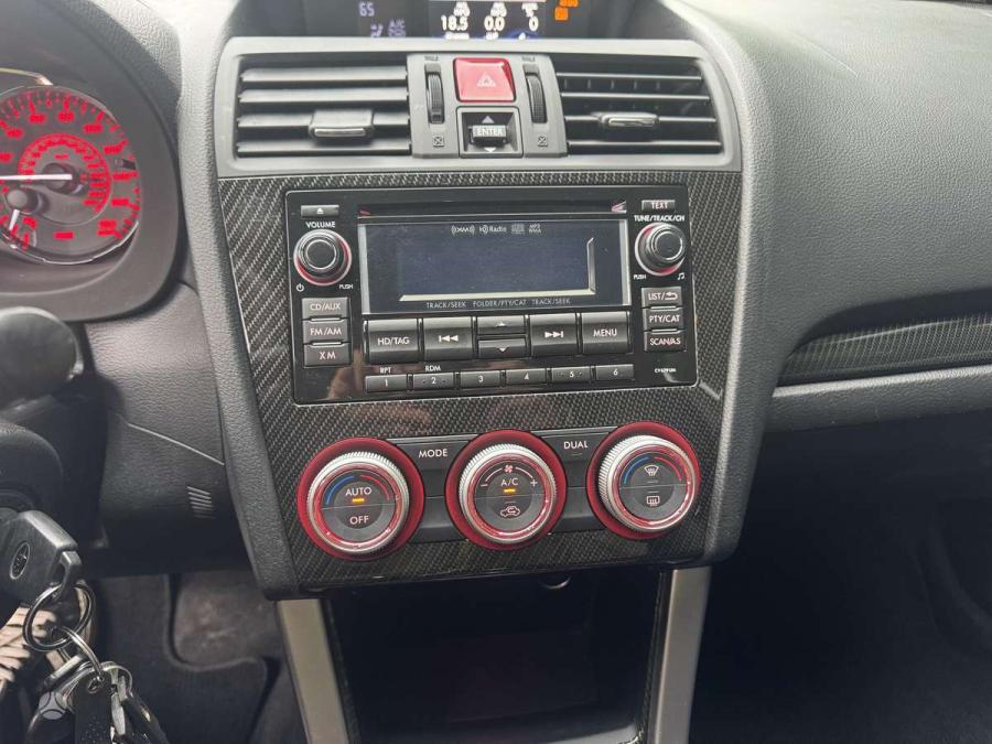 Blue Subaru Impreza WRX 2015 in Vilnius, with an engine capacity of 2.46 L and mileage of 132 thousand km for 17000 €, photo 16 on AUTOMOTO.COM.LV