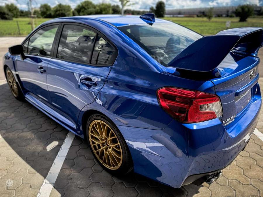 Zils Subaru Impreza WRX 2015 Rīga, ar dzinēja tilpumu 2.46 L un nobraukumu 124 tūkst. km par 23800 €, foto 5 vietnē AUTOMOTO.COM.LV