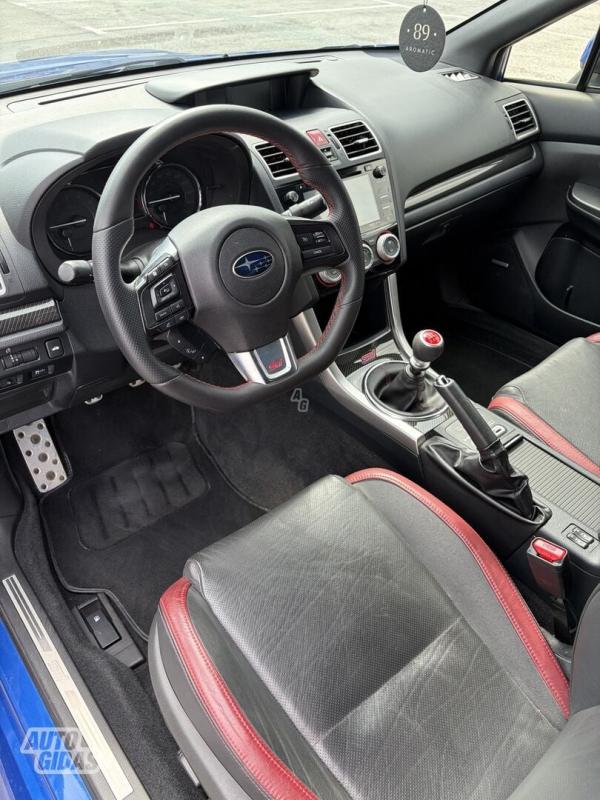 Синий Субару Impreza WRX 2016 в Вильнюс, объемом двигателя 2.50 л и пробегом 89 тыс. км за 18990 €, фото 8 на AUTOMOTO.COM.LV