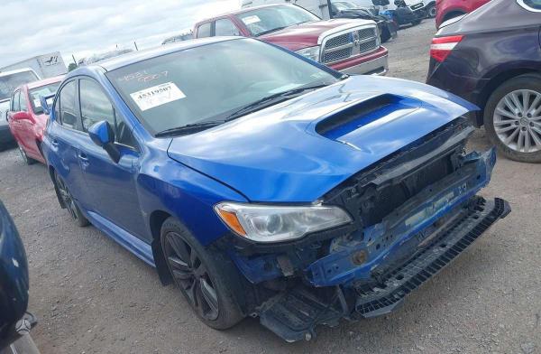 Blue Subaru Impreza WRX 2016 in Vilnius, with an engine capacity of 2.00 L and mileage of 273 thousand km for 7900 €, photo 1 on AUTOMOTO.COM.LV
