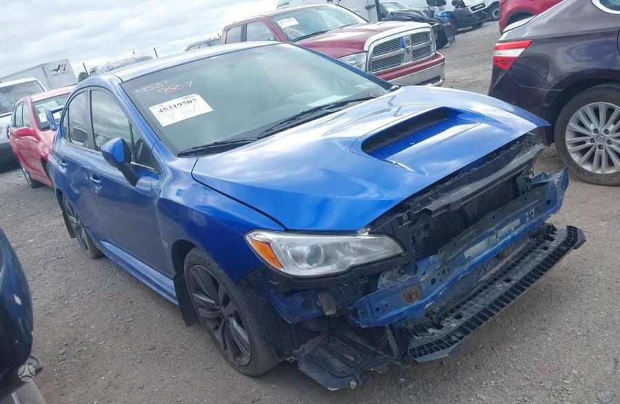Синий Субару Impreza WRX 2016 в Вильнюс, объемом двигателя 2.00 л и пробегом 273 тыс. км за 7900 €, фото 1 на AUTOMOTO.COM.LV