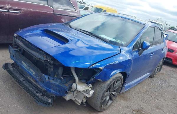 Blue Subaru Impreza WRX 2016 in Vilnius, with an engine capacity of 2.00 L and mileage of 273 thousand km for 7900 €, photo 6 on AUTOMOTO.COM.LV