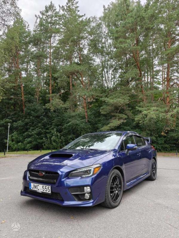 Zils Subaru Impreza WRX 2017 Viļņa, ar dzinēja tilpumu 2.00 L un nobraukumu 129 tūkst. km par 14900 €, foto 2 vietnē AUTOMOTO.COM.LV