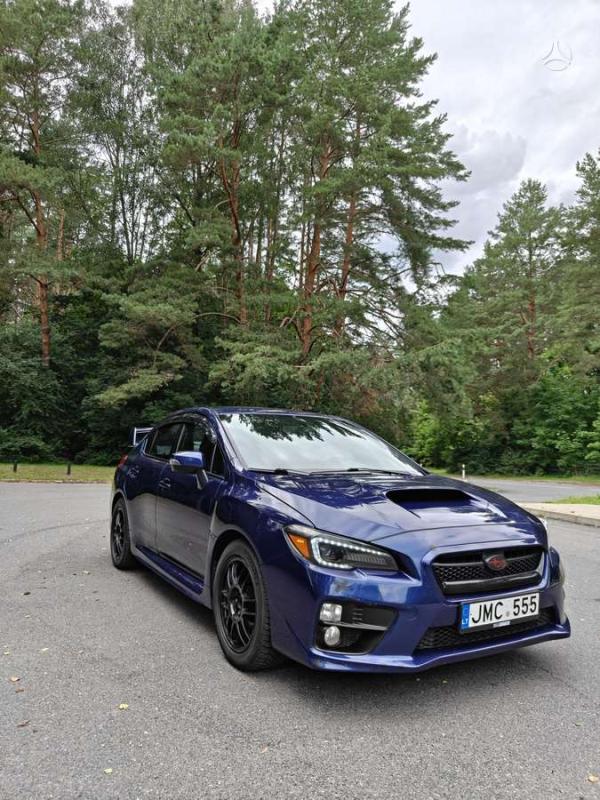 Zils Subaru Impreza WRX 2017 Viļņa, ar dzinēja tilpumu 2.00 L un nobraukumu 129 tūkst. km par 14900 €, foto 5 vietnē AUTOMOTO.COM.LV