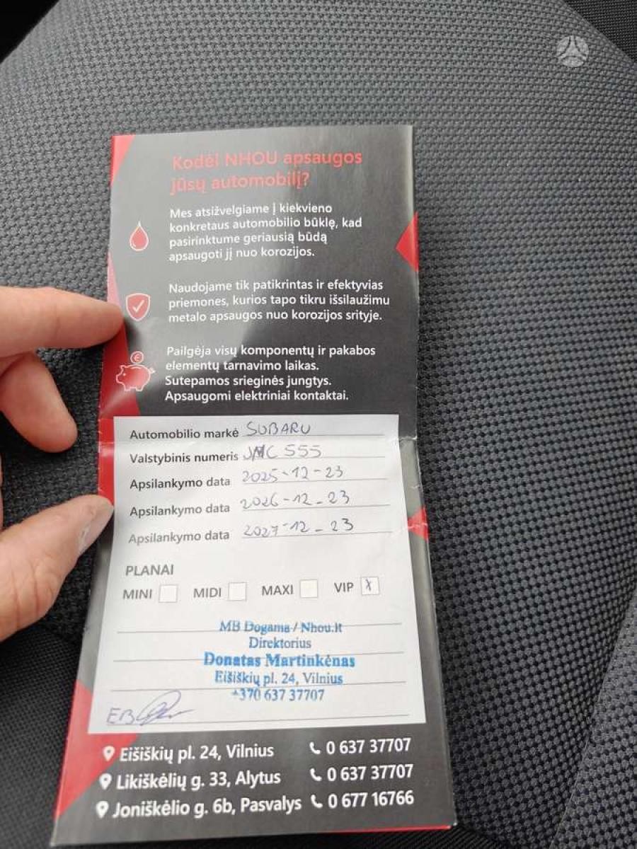 Blue Subaru Impreza WRX 2017 in Vilnius, with an engine capacity of 2.00 L and mileage of 129 thousand km for 14900 €, photo 15 on AUTOMOTO.COM.LV