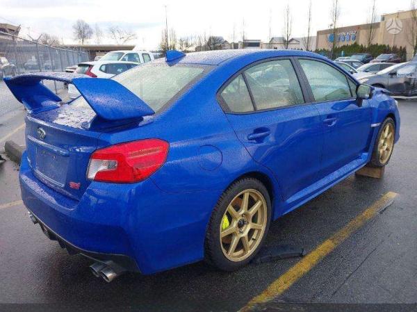 Blue Subaru Impreza WRX 2021 in Riga, with an engine capacity of 0.00 L and mileage of 44 thousand km for 16500 €, photo 10 on AUTOMOTO.COM.LV