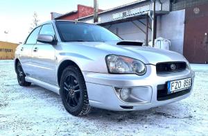 Серый Субару Impreza WRX 2005 в Паневежис, объемом двигателя 1.99 л и пробегом 195 тыс. км за 7500 €, фото  на AUTOMOTO.COM.LV