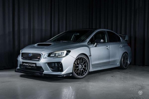 Pelēks Subaru Impreza WRX 2016 Viļņa, ar dzinēja tilpumu 2.46 L un nobraukumu 163 tūkst. km par 20999 €, foto 1 vietnē AUTOMOTO.COM.LV