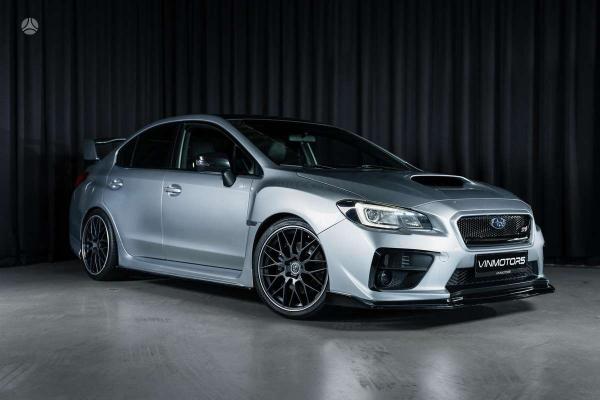 Pelēks Subaru Impreza WRX 2016 Viļņa, ar dzinēja tilpumu 2.46 L un nobraukumu 163 tūkst. km par 20999 €, foto 4 vietnē AUTOMOTO.COM.LV