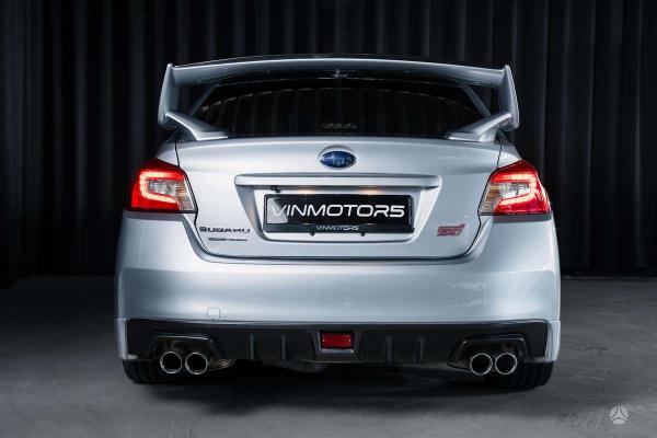 Pelēks Subaru Impreza WRX 2016 Viļņa, ar dzinēja tilpumu 2.46 L un nobraukumu 163 tūkst. km par 20999 €, foto 6 vietnē AUTOMOTO.COM.LV