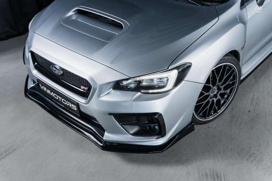 Grey Subaru Impreza WRX 2016 in Vilnius, with an engine capacity of 2.46 L and mileage of 163 thousand km for 20999 €, photo 8 on AUTOMOTO.COM.LV
