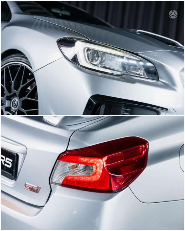 Pelēks Subaru Impreza WRX 2016 Viļņa, ar dzinēja tilpumu 2.46 L un nobraukumu 163 tūkst. km par 20999 €, foto 9 vietnē AUTOMOTO.COM.LV